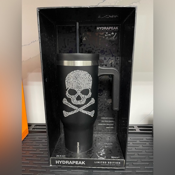 Hydrapeak | Dining | Hydrapeak Voyager 4 Oz Handle And Straw Lid Black ...